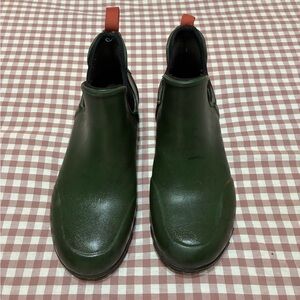 Bogs | Shoes | Mens Bogs Green Ankle Rain Boots | Poshmark